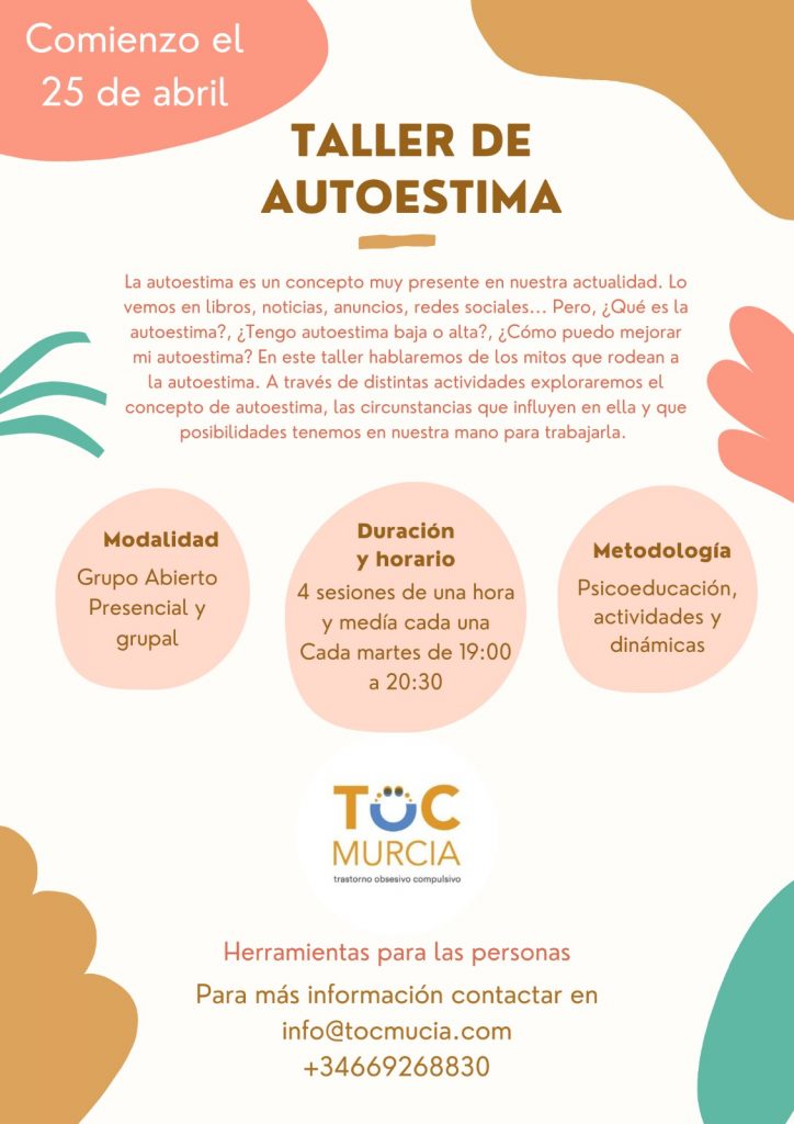 Taller Sobre Autoestima Toc Murcia